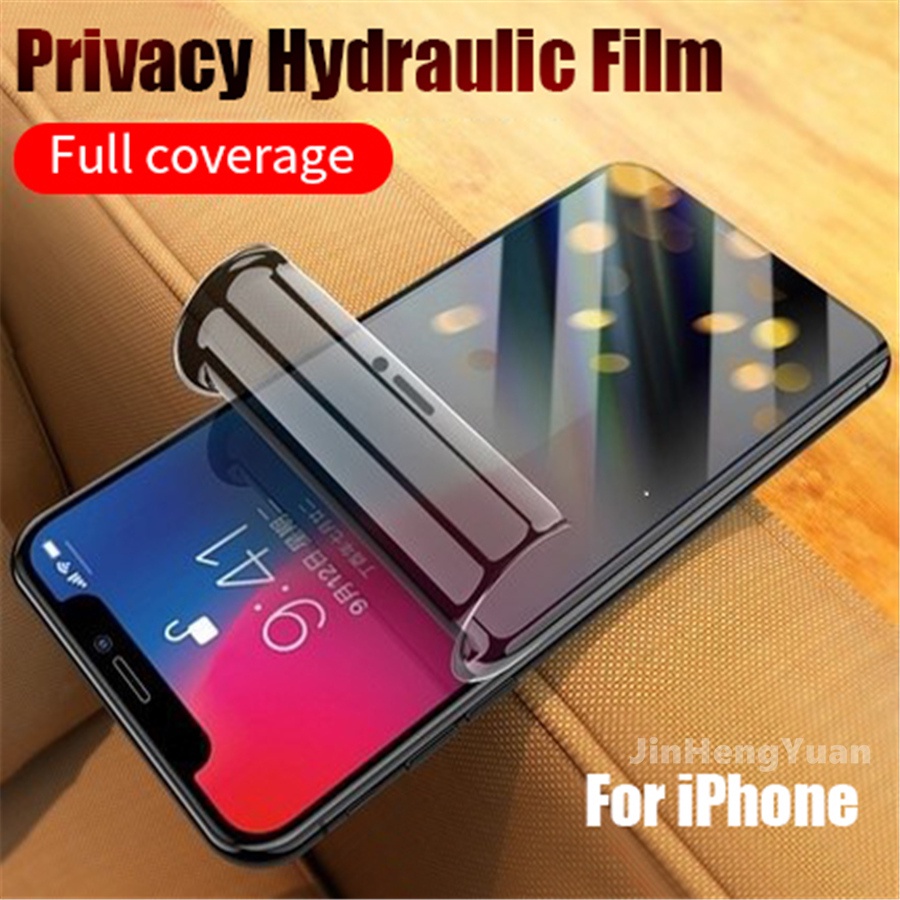 Anti Spy Hydrogel Film for IPhone 12 13 Pro Max 11 11pro 11promax X XS XR 6 6S 7 8 Plus SE2020 ...
