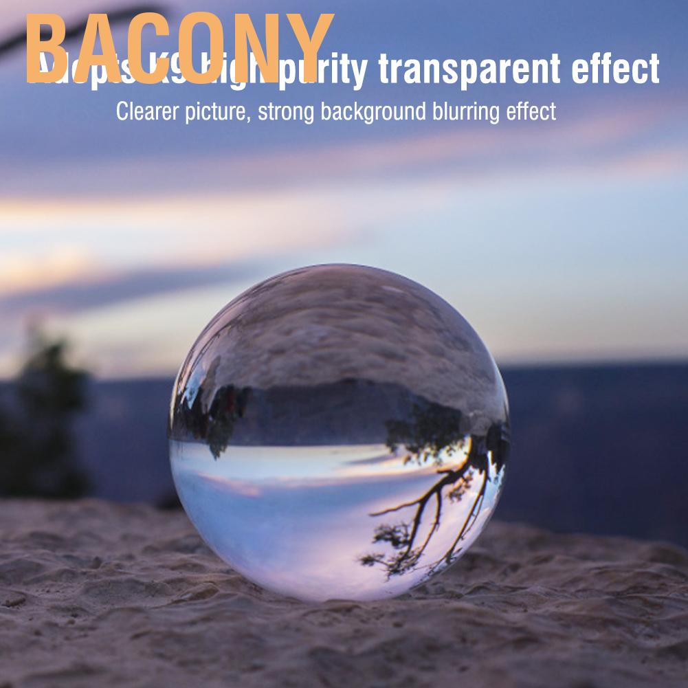 Bacony เลนส์ใส 80มม. K9 สําหรับถ่ายภาพสตูดิโอ - bacony.th - ThaiPick