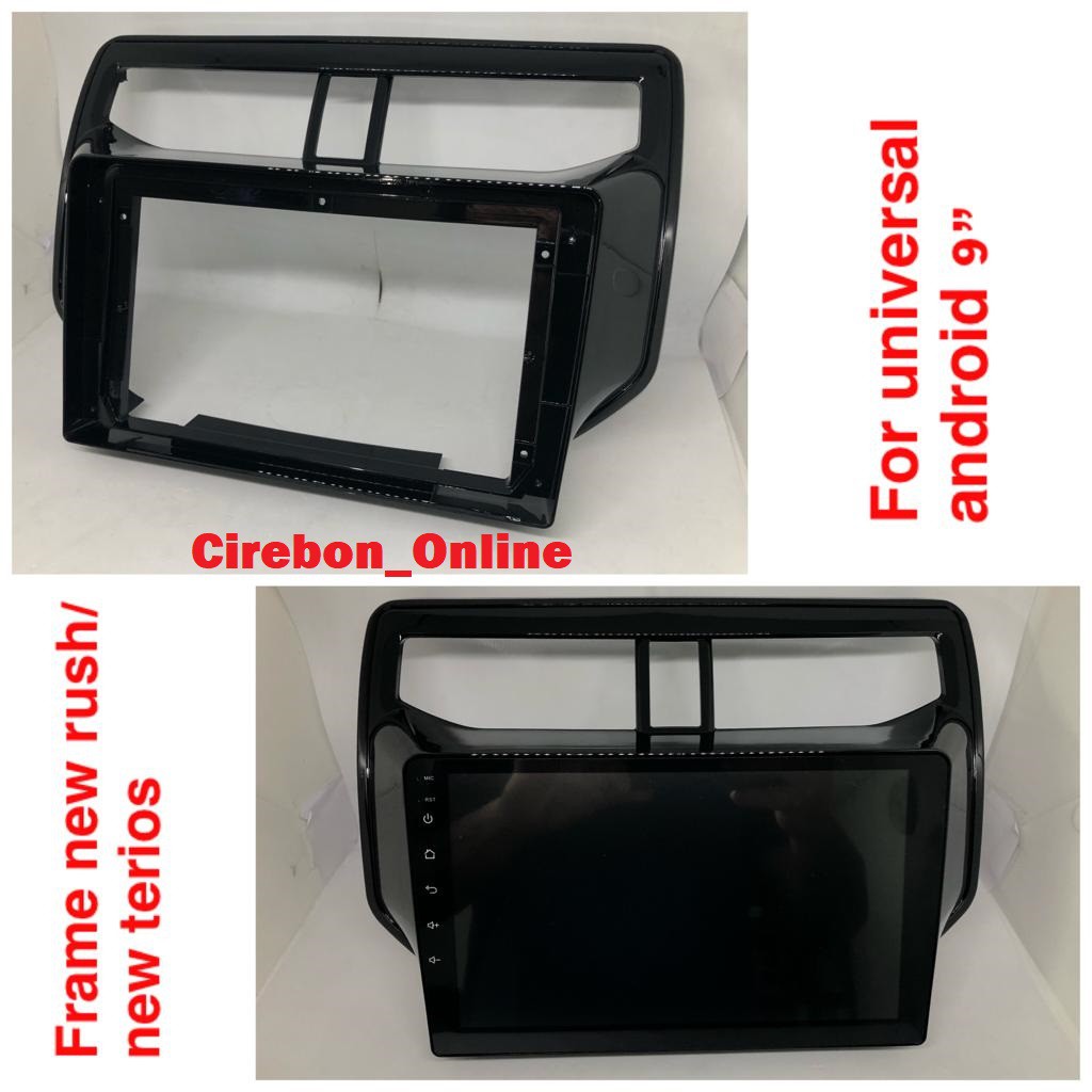 ใหม่ Rush Terios HU กรอบ 9 นิ้ว Android Skeleton SKT-8189 DHD-7001 ...