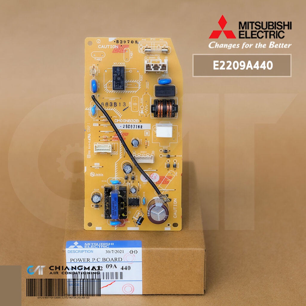 E2209A440 แผงวงจรแอร์ Mitsubishi Electric แผงบอร์ดคอยล์เย็น แอร์ ...
