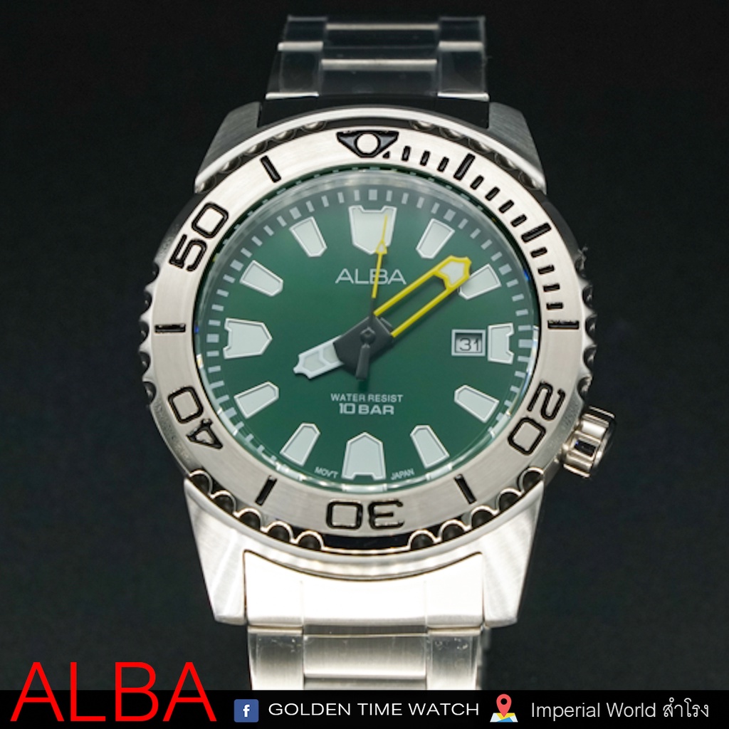 Alba Mini Monster นาฬิกาข้อมือผู้ชาย - golden_time_watch - ThaiPick