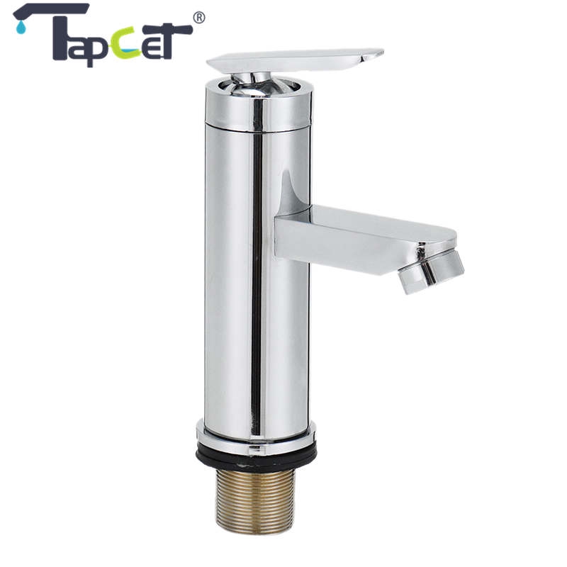 TAPCET Deck Mounted Hot and Cold Water Mix Faucets Stainless steel ...
