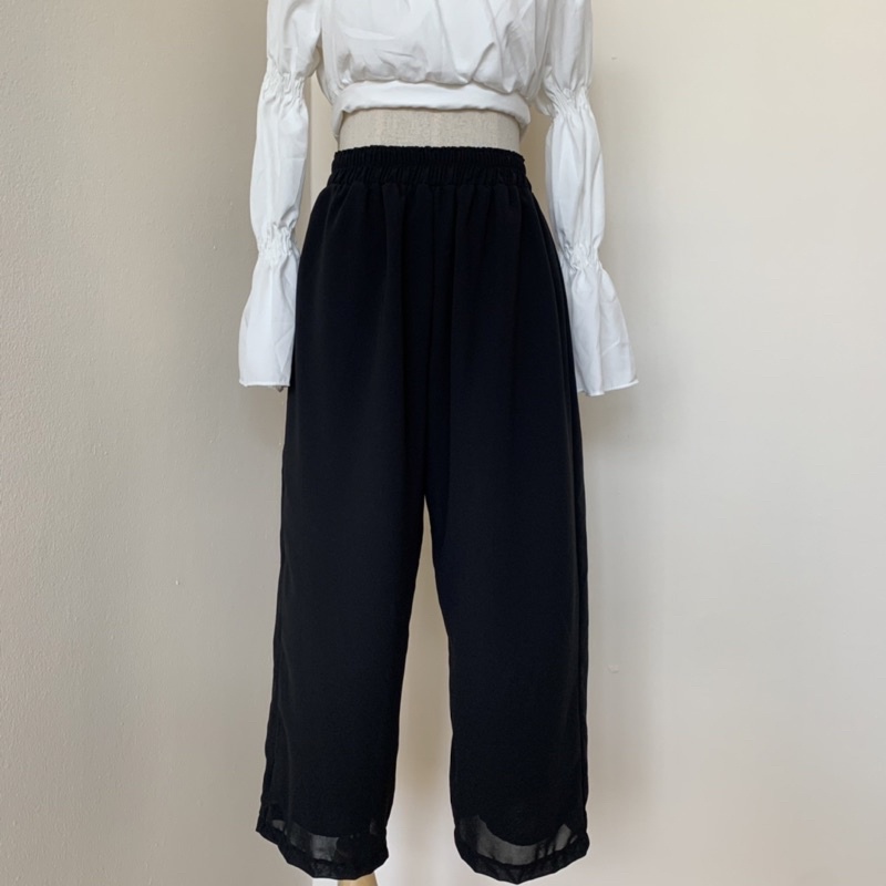 โปรเดือน 9ลดราคาแบบจุกๆ เลยค่า มาช๊อปกันน๊า กางเกงชีฟอง ผ้าชีฟอง มีซับ ...