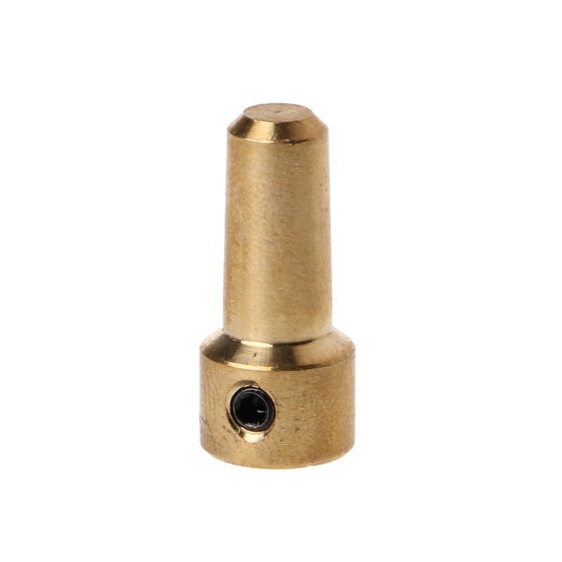 Brass 3.17mm Electric Drill Chuck JT0 Coupling Motor Shaft Coupler ...