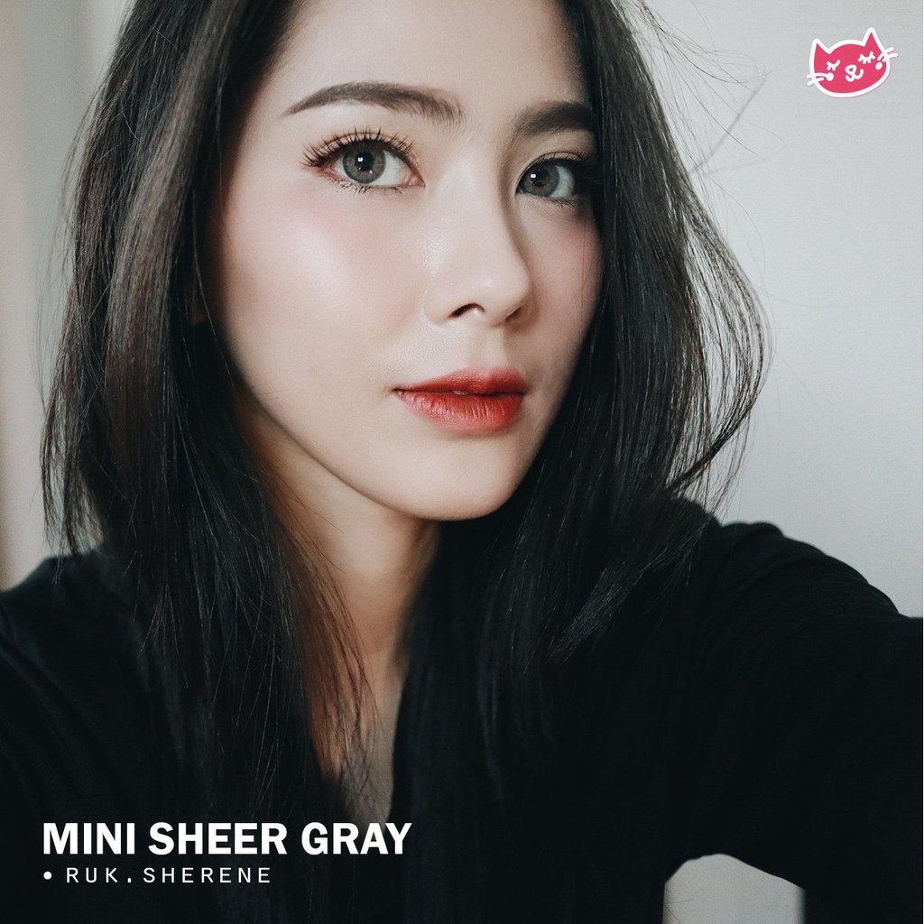 Kitty Kawaii : Mini Sheer Gray - givy_optic - ThaiPick