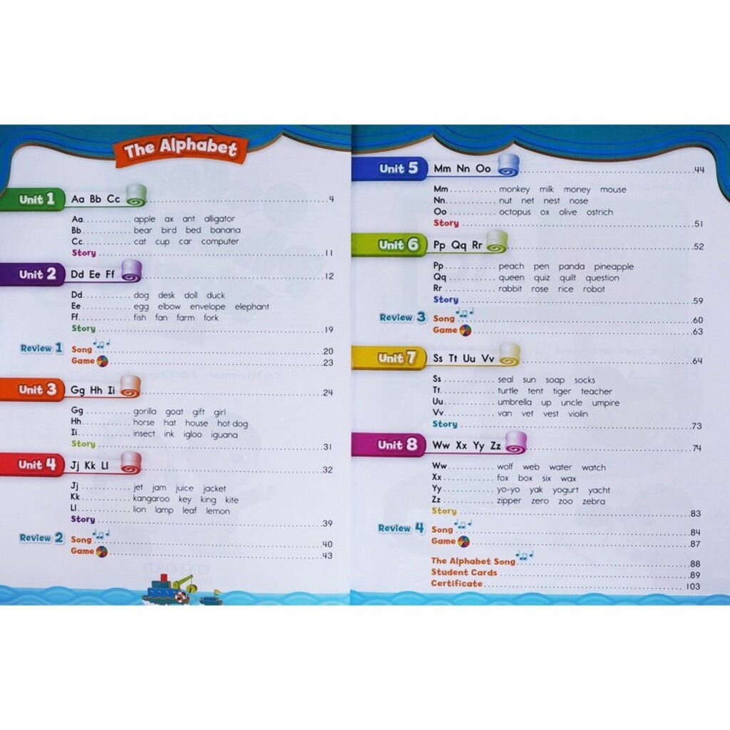 Oxford Phonics World 1-5 (1 ชุด มี 10 เล่ม) หนังสือ พร้อมแบบฝึกหัด 5 ...
