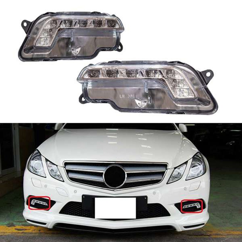 Daytime Running Light LED Fog Lamps Driver for Mercedes W212 E300 E350 ...