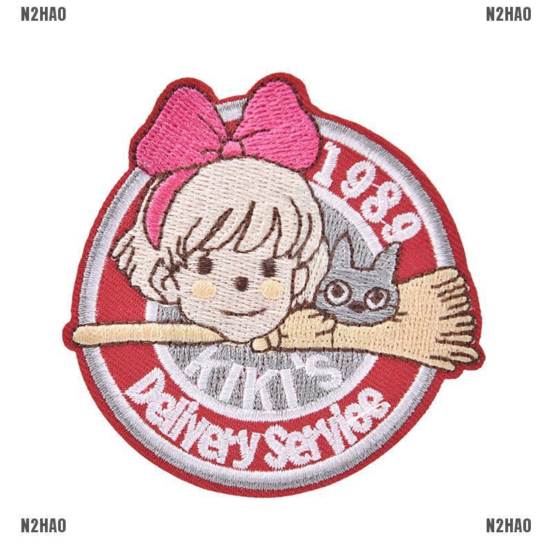 CP☆ 1989 kiki's delivery service patch embroidered anime sew iron on ...