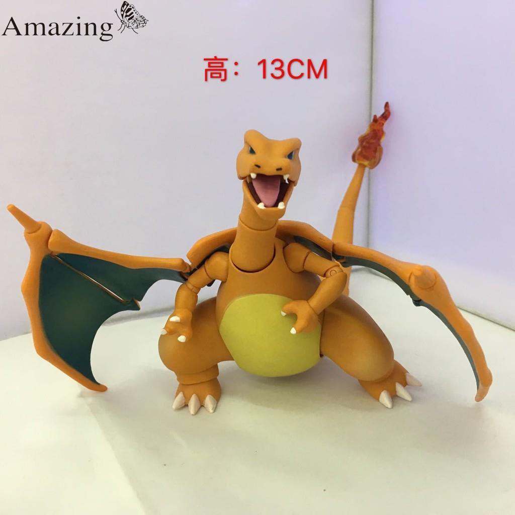 High Quality&ฟิกเกอร์ Pokemon Charizard S.H . Figuarts SHF tamashi ...