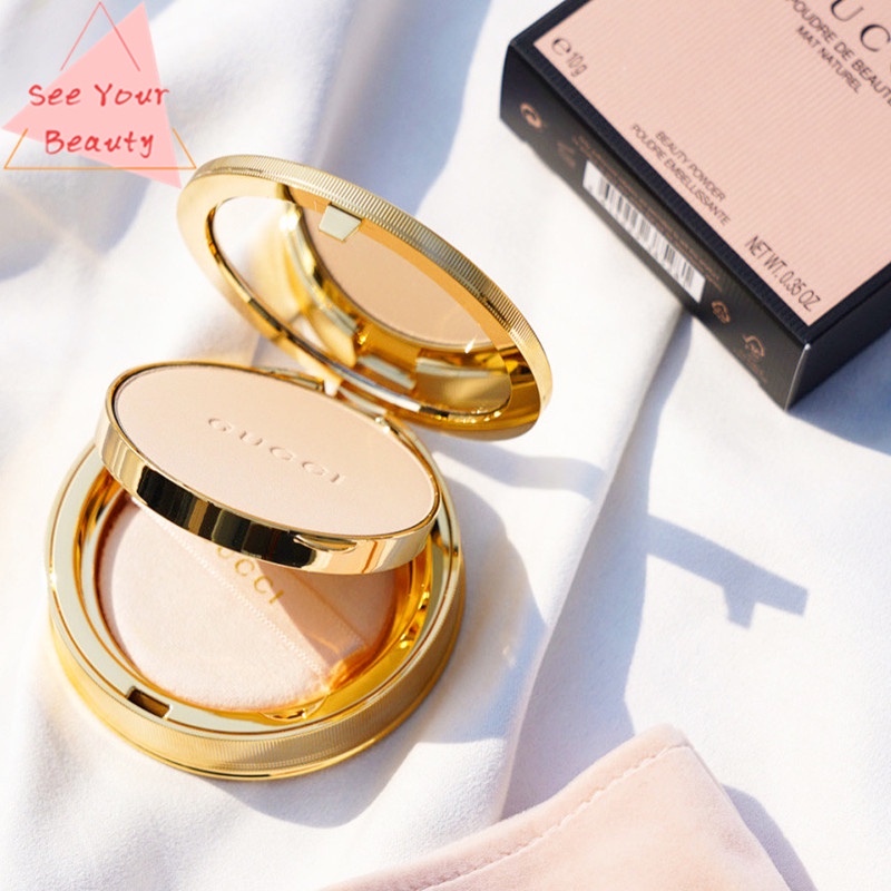GUCCI แป้ง Beauty Pressed Powder Matte Oil Control Compact 10g ...
