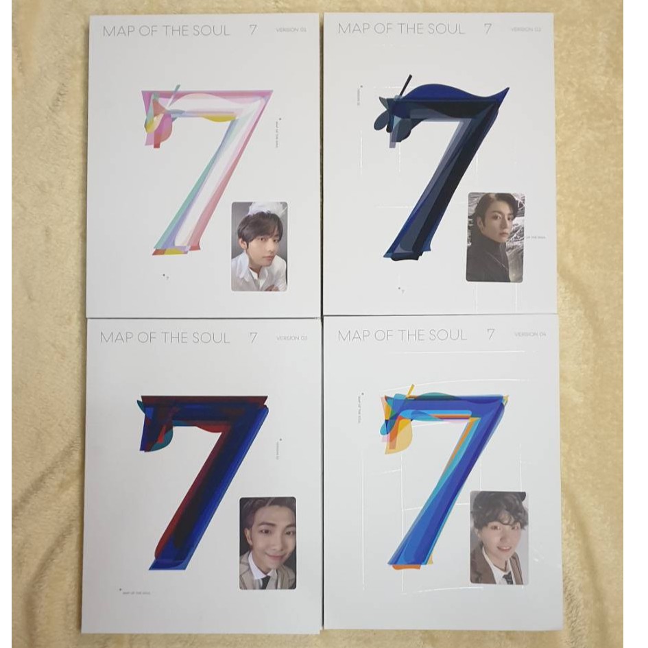 BTS Map of The soul 7 Album (4Ver.) - bbeshop.official - ThaiPick