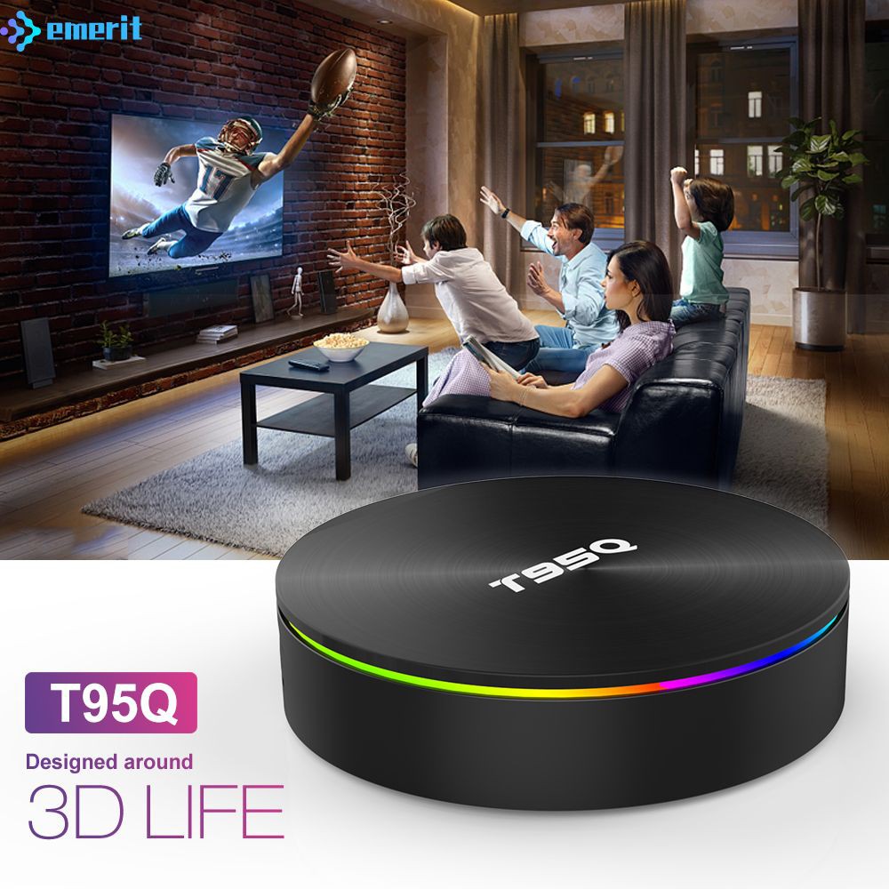 EM T95Q 4G 32G S905X2 T95Z Plus Upgrade Android 8.1 Smart TV BOX Dual ...