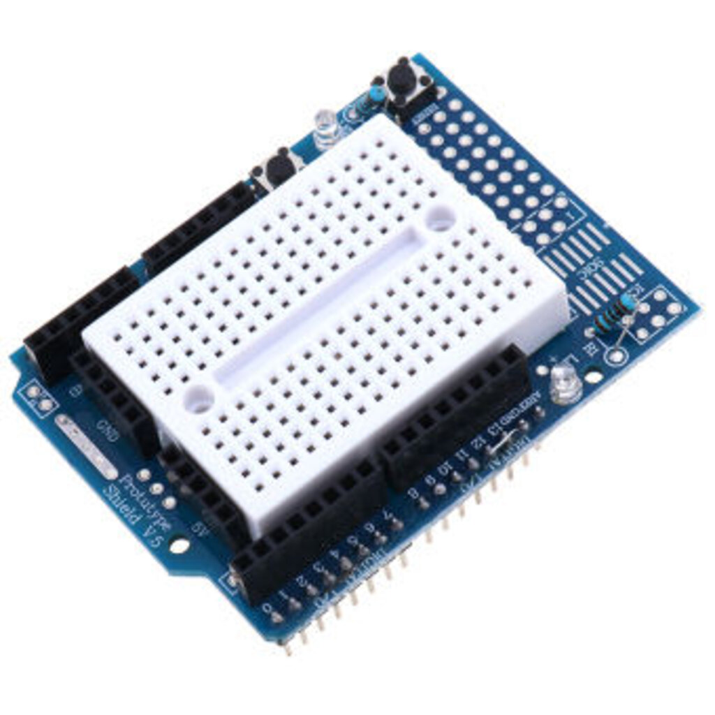 ProtoShield Mini Breadboard PCB Prototype Arduion Uno Shield PCB UNO ...