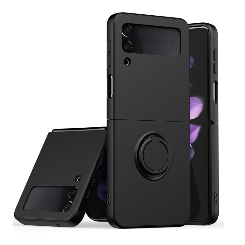 10pcs Silicone Phone Case For Samsung Z Filp 3 5G Cases with Ring ...