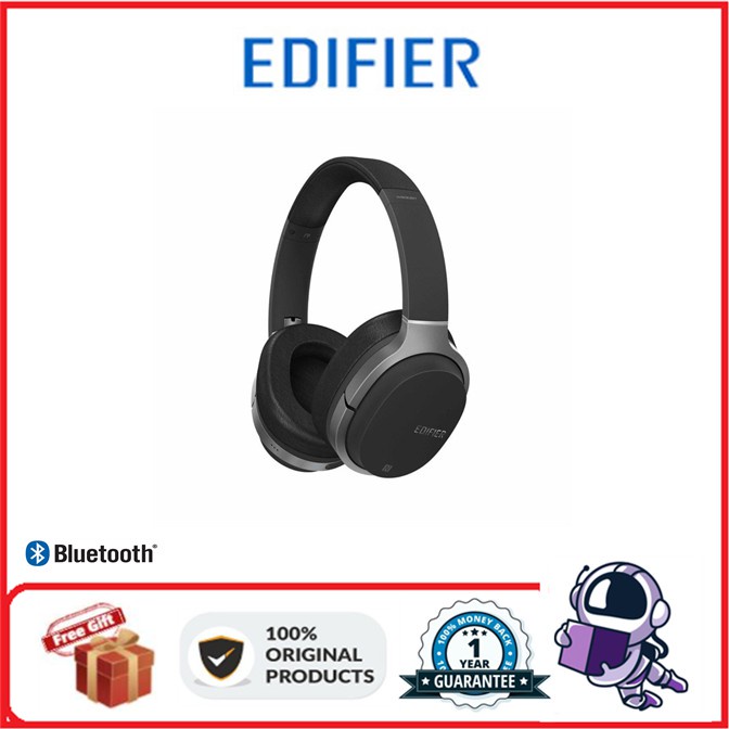 edifier w830bt ชุดหูฟังสเตอริโอไร้สายบลูทูธ 4 . 1 กับสายเคเบิ้ลเสียง 3 ...