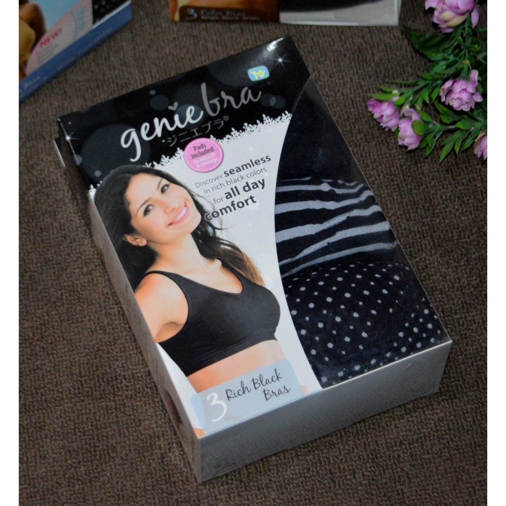 จีนี่บรา Genie Bra Modern Bra Black (ของแท้ 100%) Size M , L, XL ...