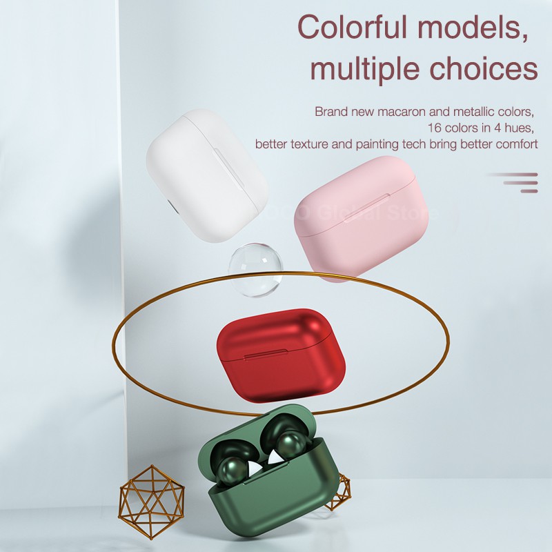 Macaron InPods 13 หูฟังบลูทูธไร้สายใหม่ล่าสุด 3thกีฬาเล่นเกมหูฟังไร้สาย ...