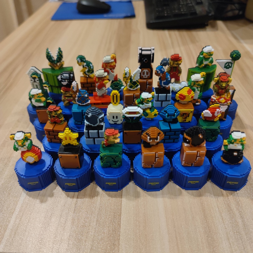 Nintendo ฝา เป๊ปซี่ มาริโอ้ Mario × PEPSI Twist สินค้าหายาก ถ่ายจาก ...