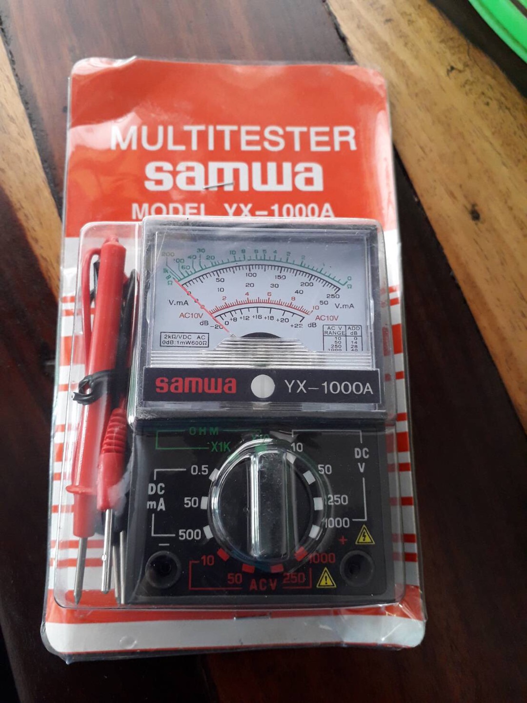 SUNMA MULTITESTER มัลติมิเตอร์เข็มที่วัดระดับไฟ รุ่น YX-1000A | Shopee ...