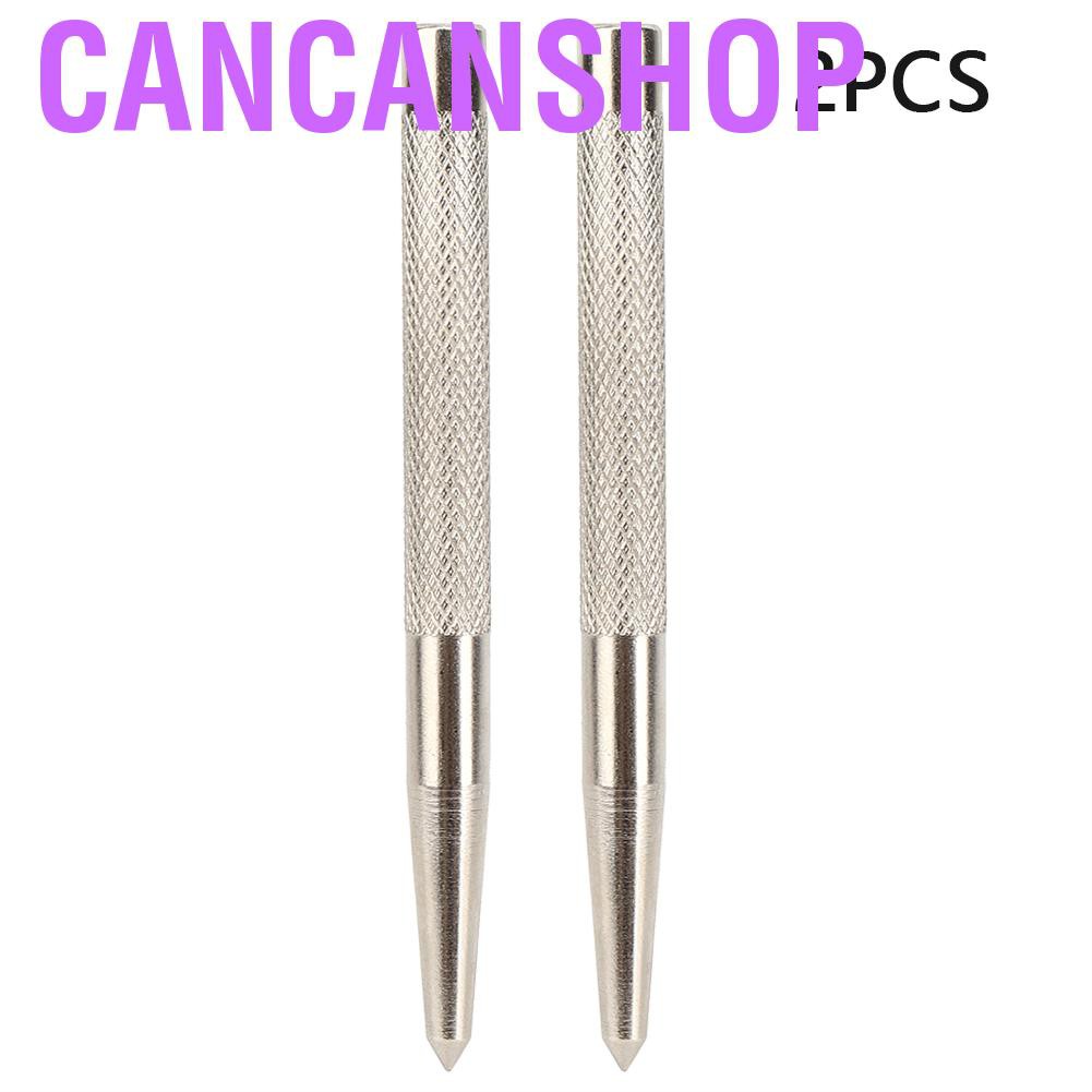 Cancanshop 2Pcs Center Positioning Conical Punch High Hardness 45 ...