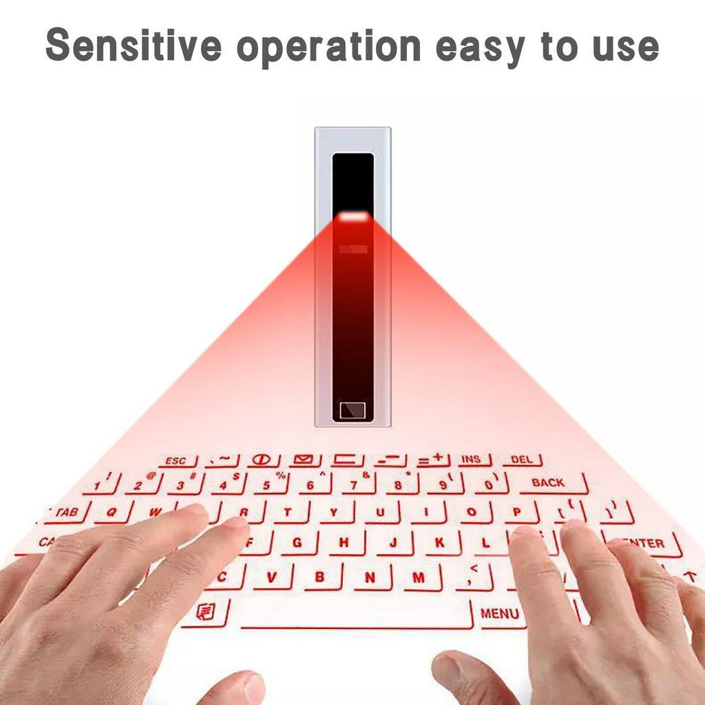2021 new bluetooth projection keyboard virtual wireless bluetooth ...