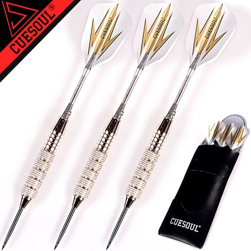 CUESOUL 3pcs/set Professional Dart Pin 24g 25g Black Golden Color Steel ...