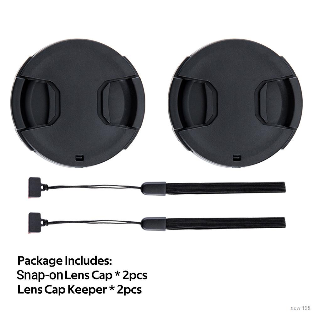 ฝาปิดเลนส์ 37-95mm Camera Lens Cap Snap-On Lens Cover Filter Protector SLR Mirrorless Camera ...