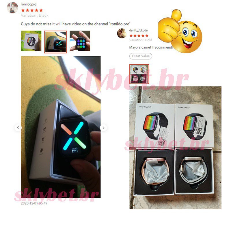 VupF Smartwatch sklybet.dt36 / p8 pro max relógio smart watch 1.78 ...