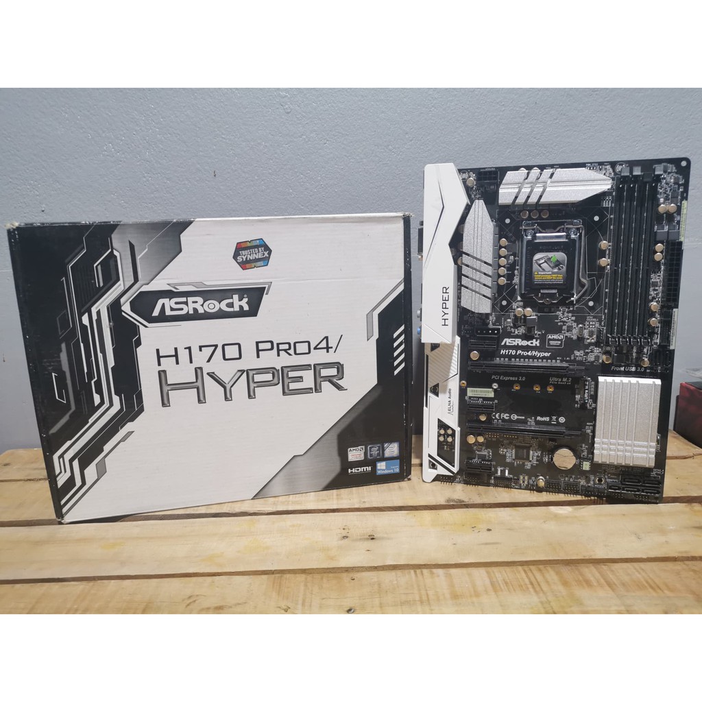 asrock h170 pro4 hyper (socket 1151) | Shopee Thailand