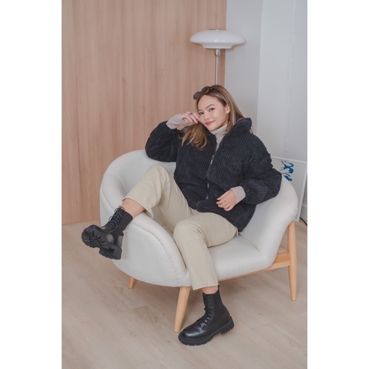 umorestuff Gummy puffer jacket แจ็คเก็ตขนเป็ด ดาวน์แจ็คเก็ต อุ่น กันลม ...