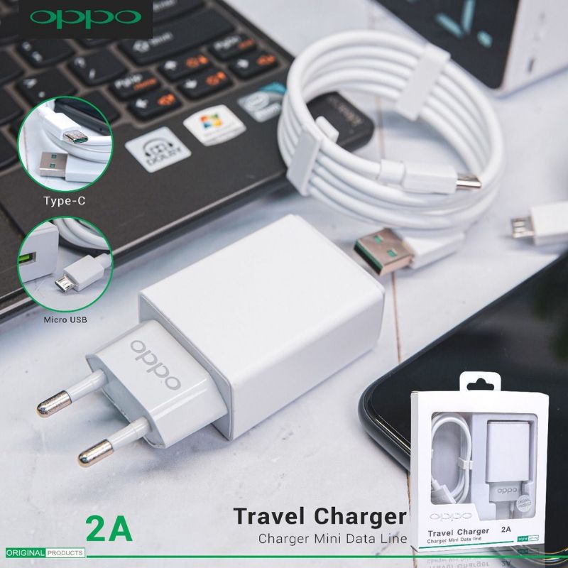 อุปกรณ์ชาร์จ Micro Usb สําหรับ Oppo 2A Oppo A71 A37 A3s A5s F11 ...