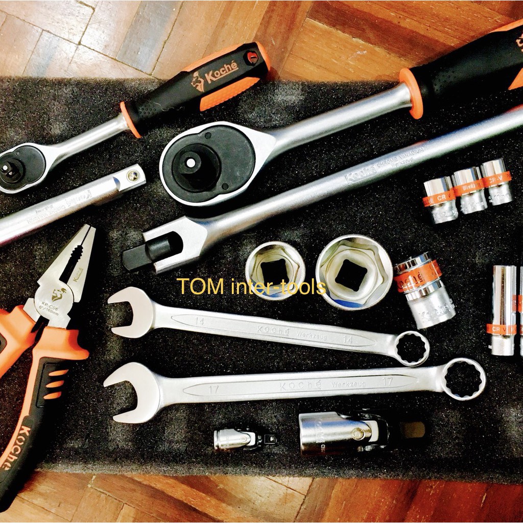 บล็อกชุด เครื่องมือ Koche 111 แท้ SOCKET SCREWDRIVER SET เป็นชุดยอดนิยม - pos_tom_1 - ThaiPick