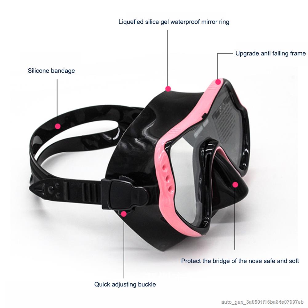 Professional Scuba Diving Masks Snorkeling Adult Anti Fog Goggles ...