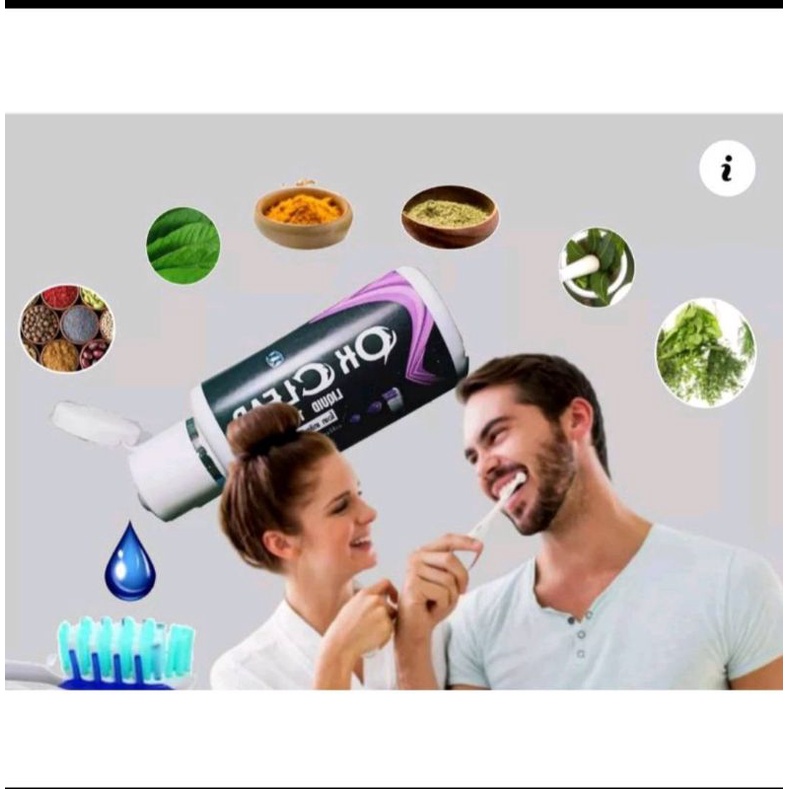 OK CLEAR ยาสีฟันชนิดน้ำ แบบหยด โอเค เคลียร์ ทางออก... ของคน รัก ฟัน ...