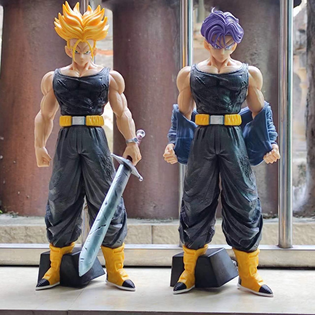 บันไดรุ่น30cm Tl Anime Dragon Ball Trunks Figure Suer Saiyan Future ...