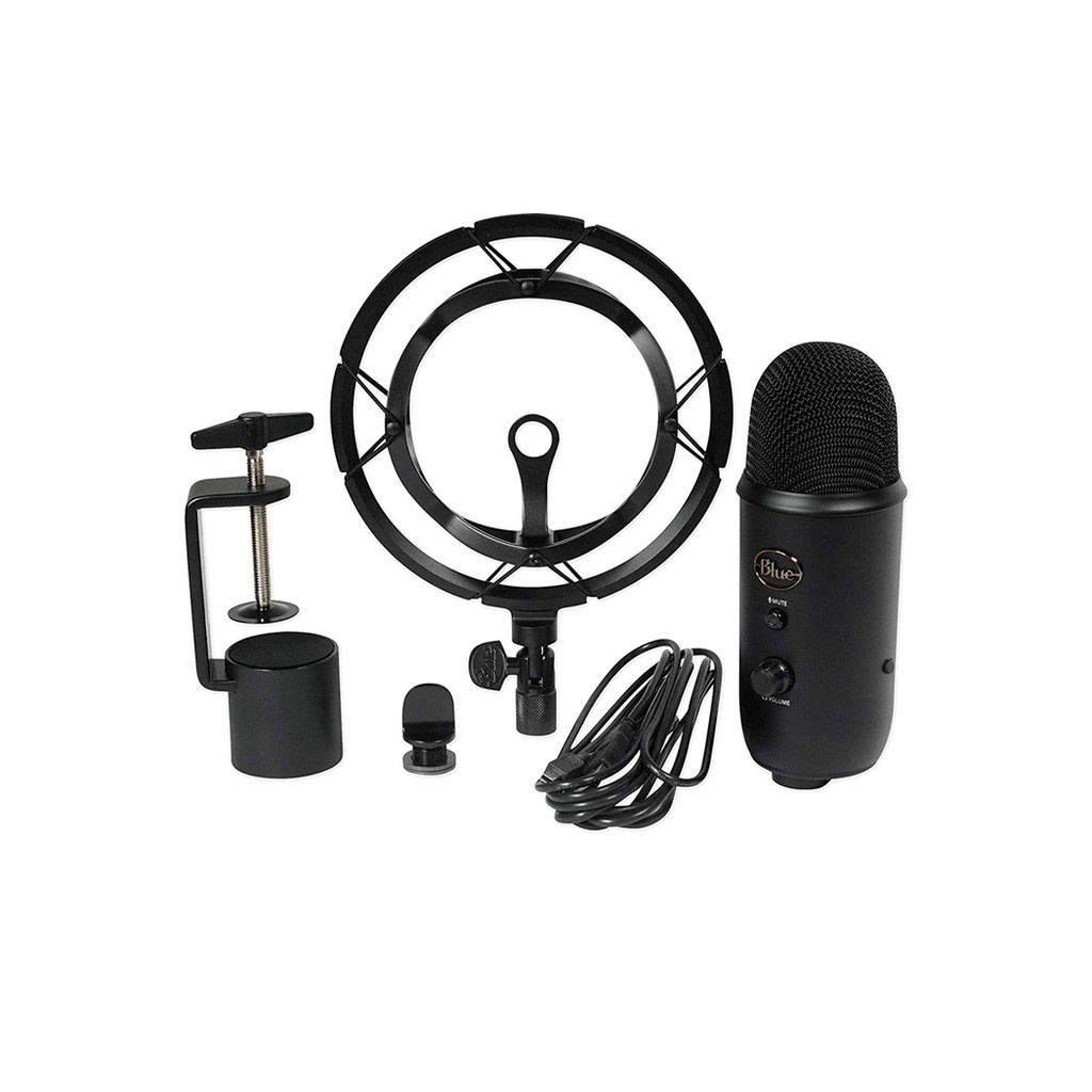 Blue YETI CASTER STUDIO ชุดไมโครโฟนคอนเดนเซอร์ ไมค์บันทึกเสียง ไมค์อัดเสียง แบบ USB Microphone ...