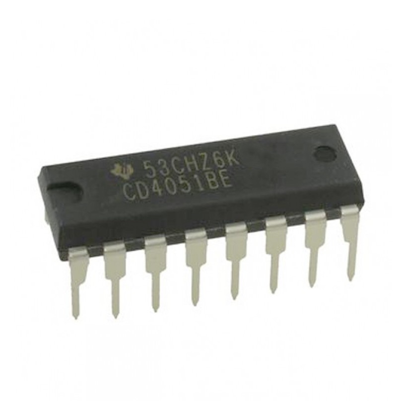 CD4051BE CD4051 4051 4051BE Analog Multiplexer Demultiplexer | Shopee ...