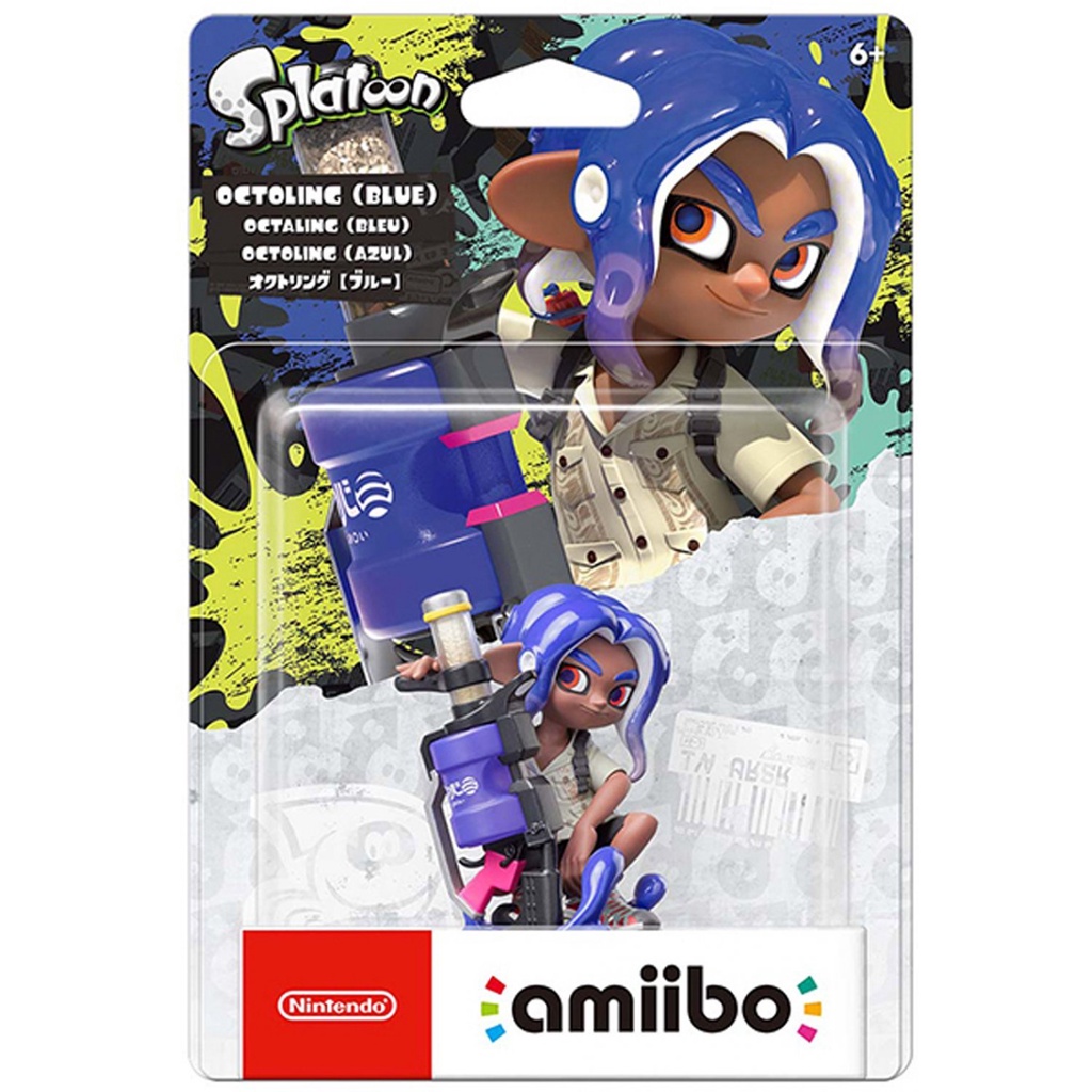 พร้อมส่ง ผ่อน 0 AMIIBO SPLATOON 3 SERIES FIGURE (OCTOLING BLUE) - aikoushop - ThaiPick