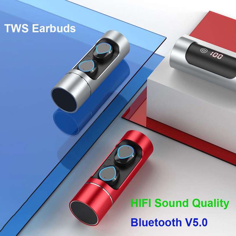 Latest TWS K01/K08 Wireless Headset Bluetooth Touch Earbuds Mini Sports ...