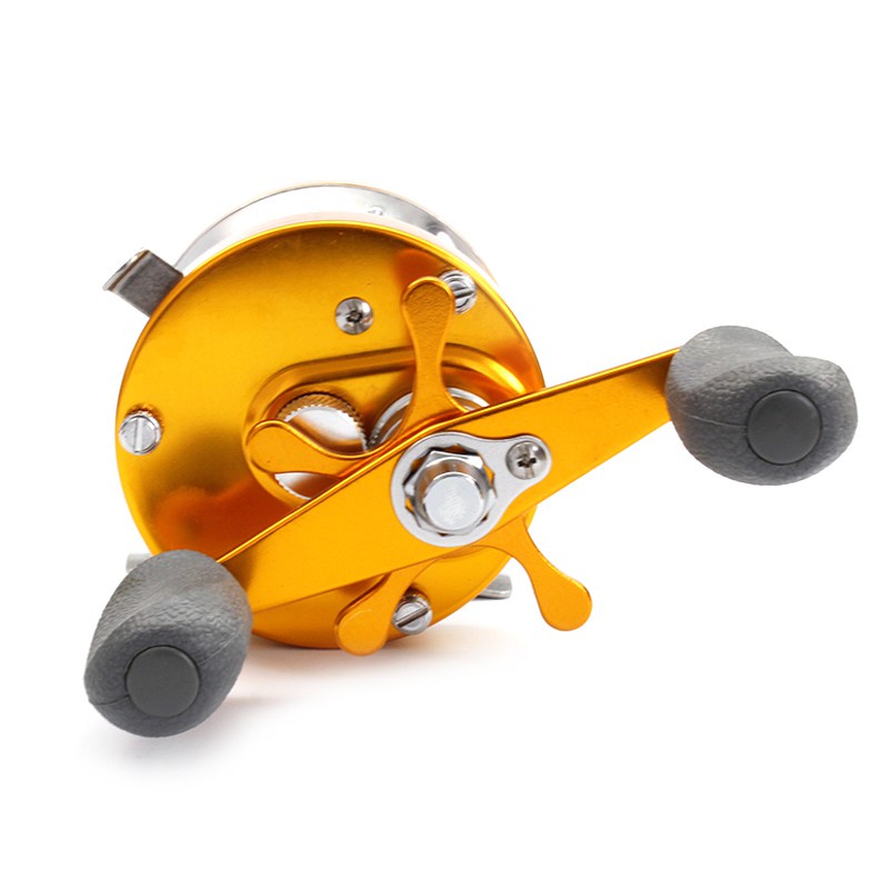 Full Metal Drum Fishing Reel Centrifugal Dual Braking System 40 5.21 ...