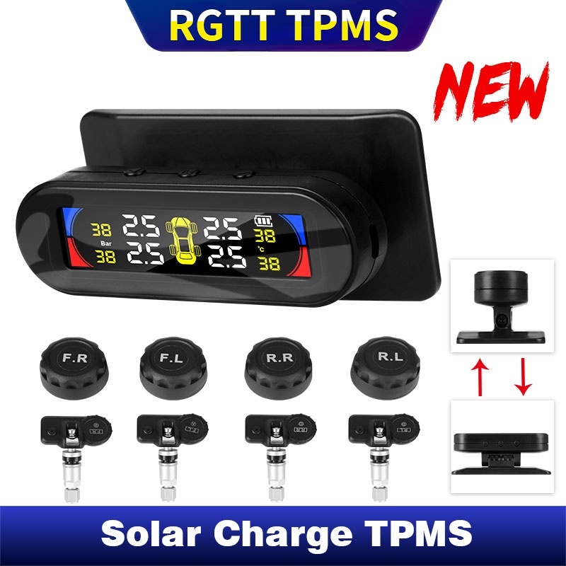 Rgtt เซนเซอร์ตรวจสอบความดันลมยางรถยนต์ TPMS USB TMPS เพื่อความปลอดภัย ...