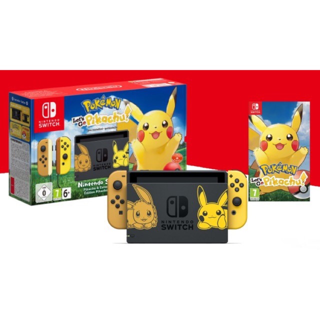 Nintendo Switch Pikachu | Shopee Thailand