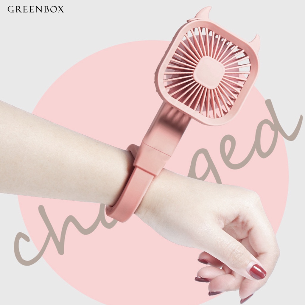 STOCK Mini Fan 3 Wind Speeds Long Lasting Plastic Baby Stroller Fan for ...