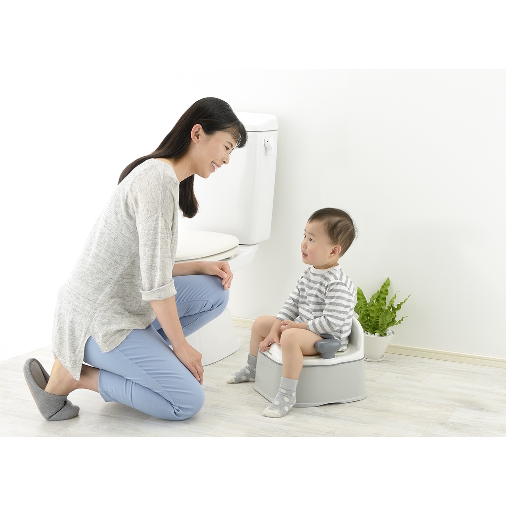 Richell (ริเชล) กระโถนเด็กปรับใช้ได้ 3 ระดับตามพัฒนาการลูกน้อย เหมาะสำหรับเด็กวัย 4 - 18 เดือน ...