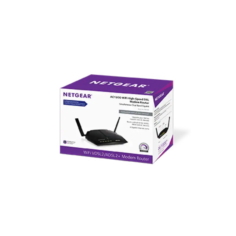 NETGEAR D6220 AC1200 WiFi VDSL/ADSL Modem Router | Shopee Thailand
