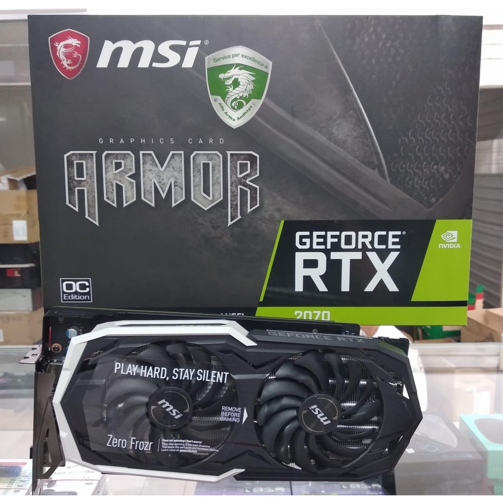 MSI graphics card ARMOR GeForce RTX 2070 - bestzaoo - ThaiPick