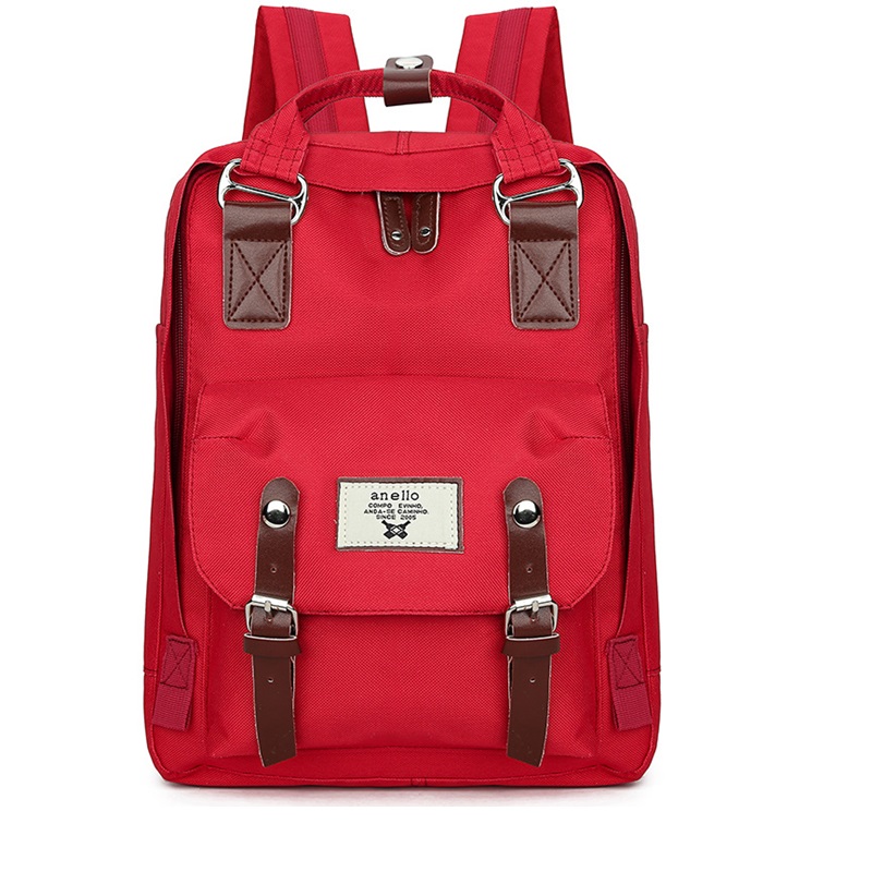 xK3G TEEMO Fashion Korean Women Casual Nylon Cloth Backpack Travel High ...