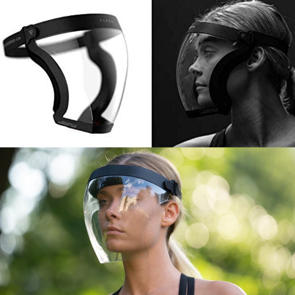 ☁ nopeet Unisex Sunglasses Oversized full face shield Eye shields ...