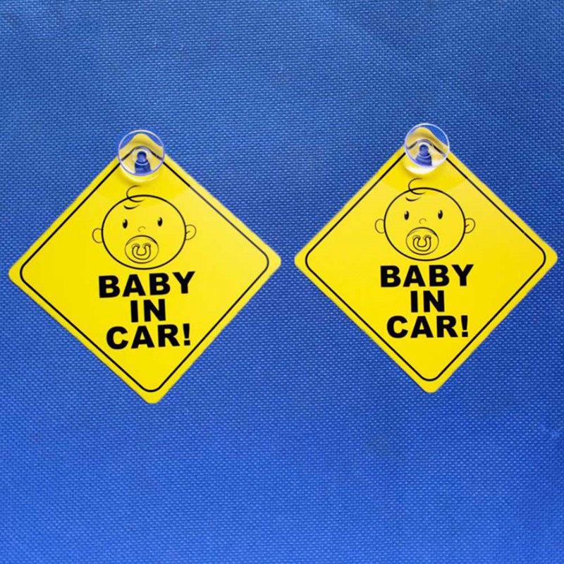 Baby On Board Child On Board Car Sign Sticker Window Badge Baby In Car ...