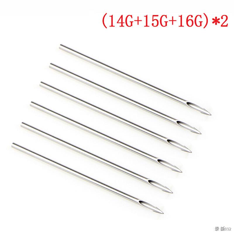 28PCS/Set Body Piercing Kits Puncture With Ear Nose Eyebrow Sets Plier ...